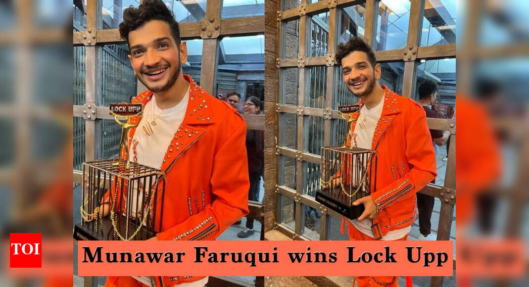 Lock Upp winner: Munawar Faruqui bags the trophy, wins a cash prize of ...