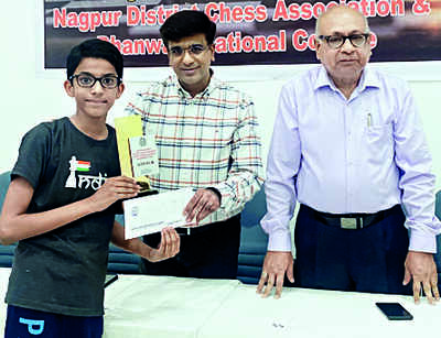 Vivaan: 11-yr-old Vivaan Is Open Rapid Champ | - Times of India