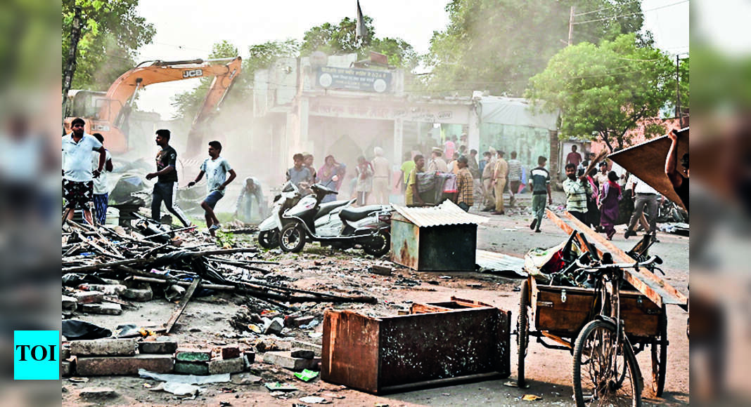 Colonies: Demolition Drive Notices Put Up Outside 2 Colonies ...