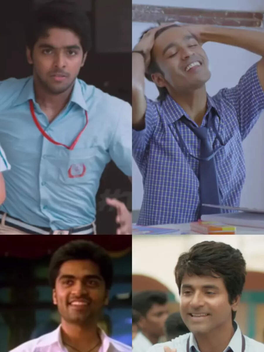 When Tamil cinema heroes turned school students | Times of India