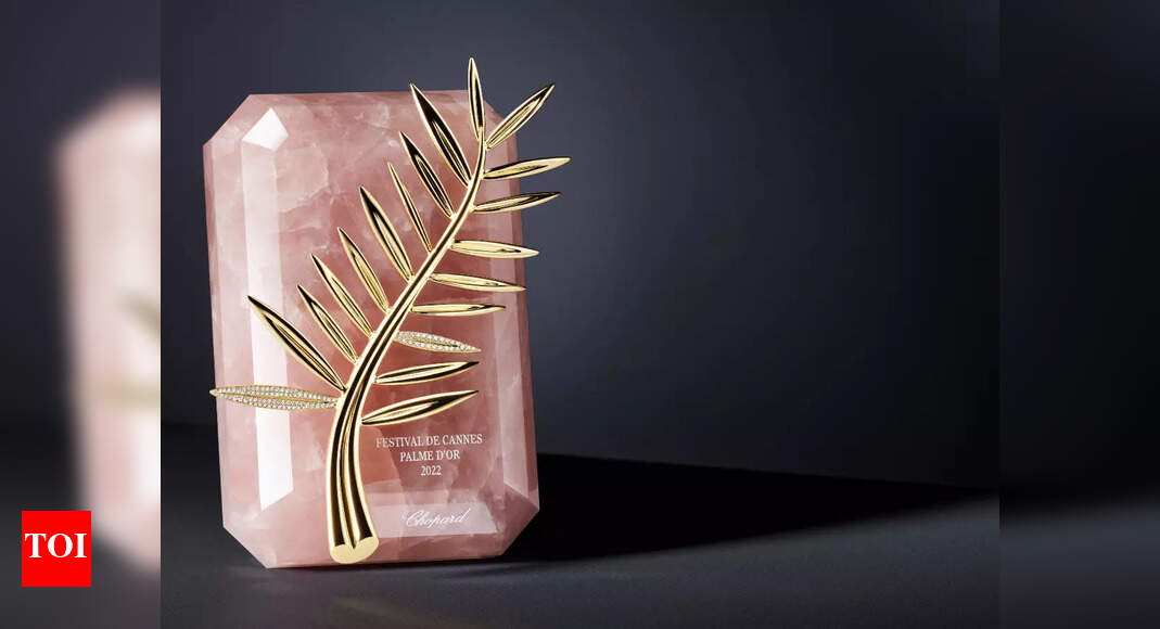 Chopard creates a unique trophy for Cannes Film Festival - Times of India