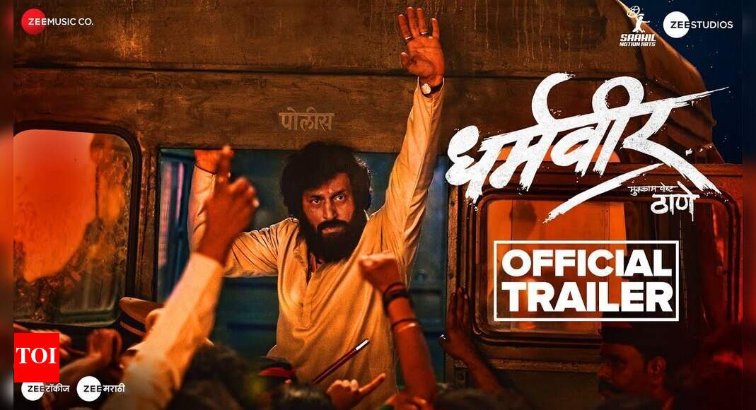 Dharmaveer Movie Review: Prasad Oak brings Anand Dighe to life in this ...