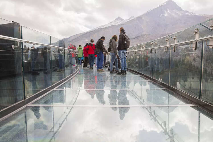 Terrifying yet exciting, walk these glass platforms for a rush of ...