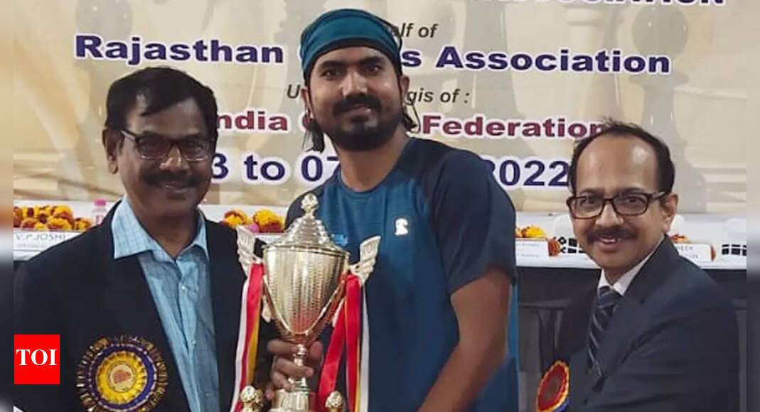 Pradeep Tiwari claims national amateur chess title | Chess News - Times ...