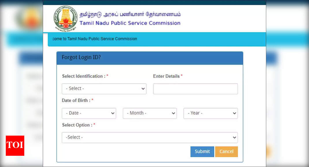 TNPSC Group 2 Hall Ticket 2022 released @ tnpsc.gov.in; download here | - Times of India