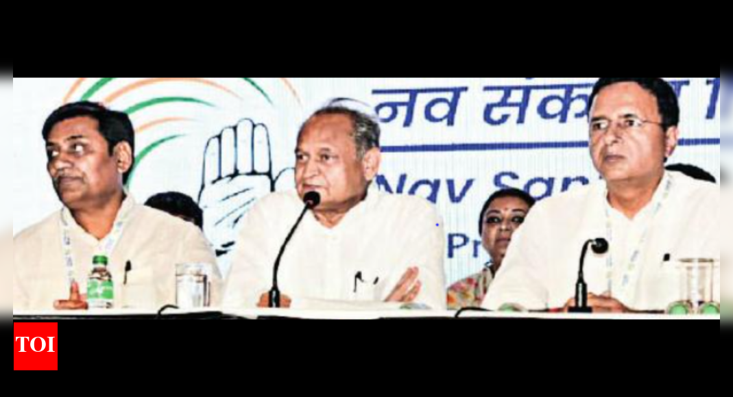 Congress: Rajasthan: Congress session to get party ready to meet poll ...