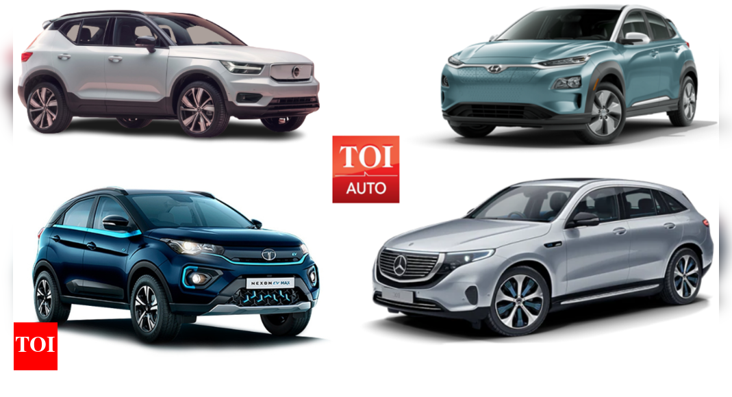 Top five EVs in India with the longest range and fast charging - Times ...