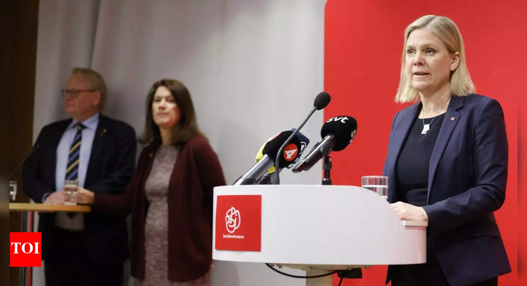 Nato: Sweden's ruling Social Democratic Party backs Nato bid - Times of ...