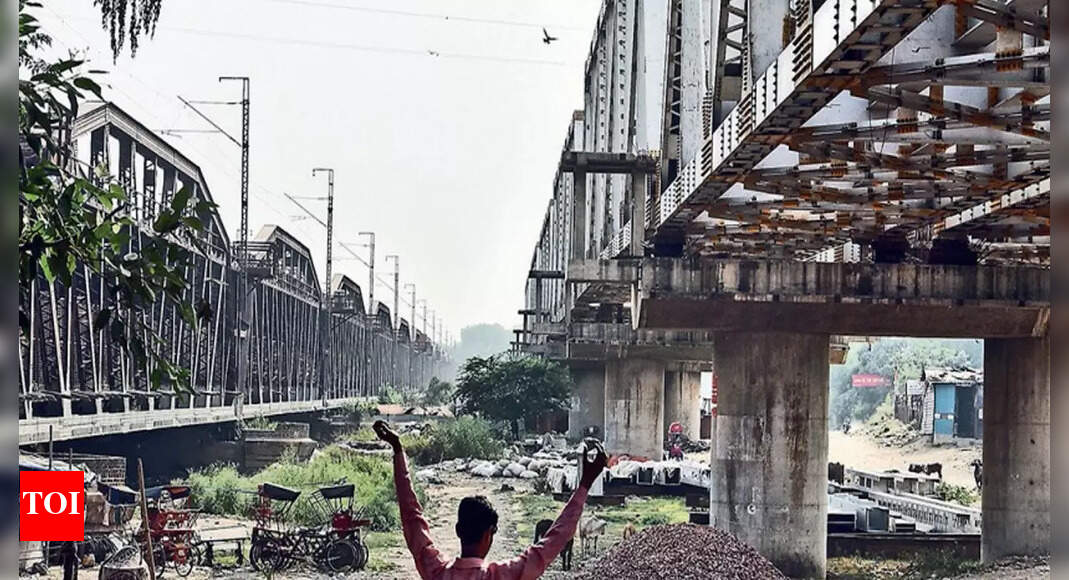 Delhi: Work on bridge parallel to Loha Pul enters final lap | Delhi ...