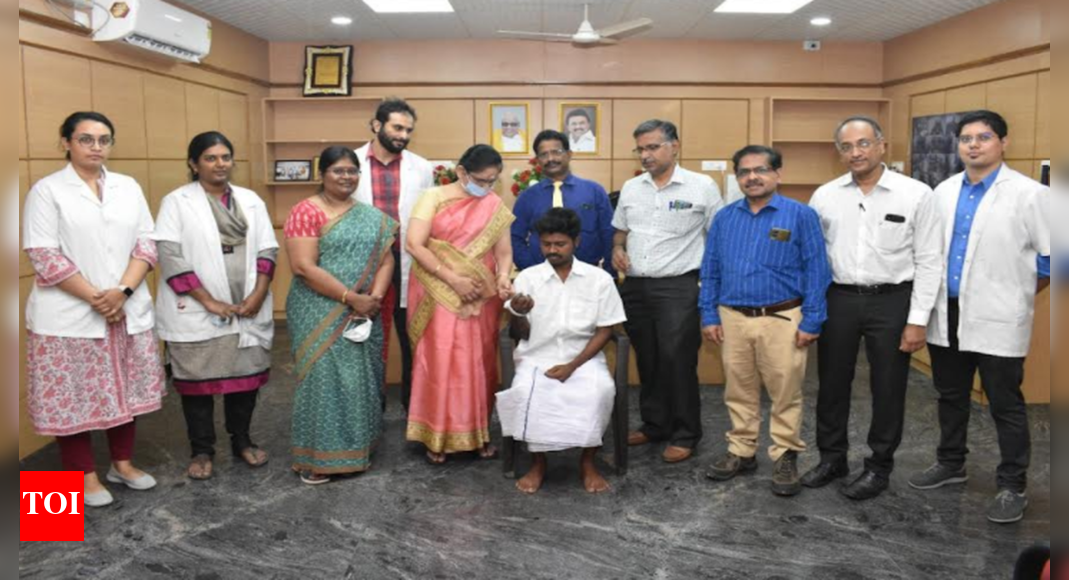 Tamil Nadu chief secretary lauds CMCH doctors for replanting amputated ...