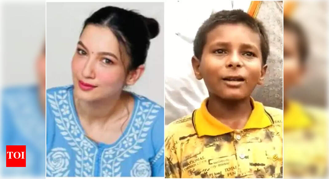 Gauahar Khan comes forward to sponsor Bihar boy Sonu Kumar's education ...