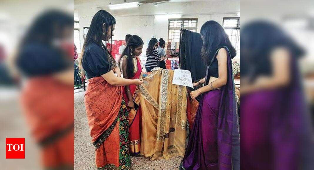 Garment tech students display heritage textiles from across India | Goa ...