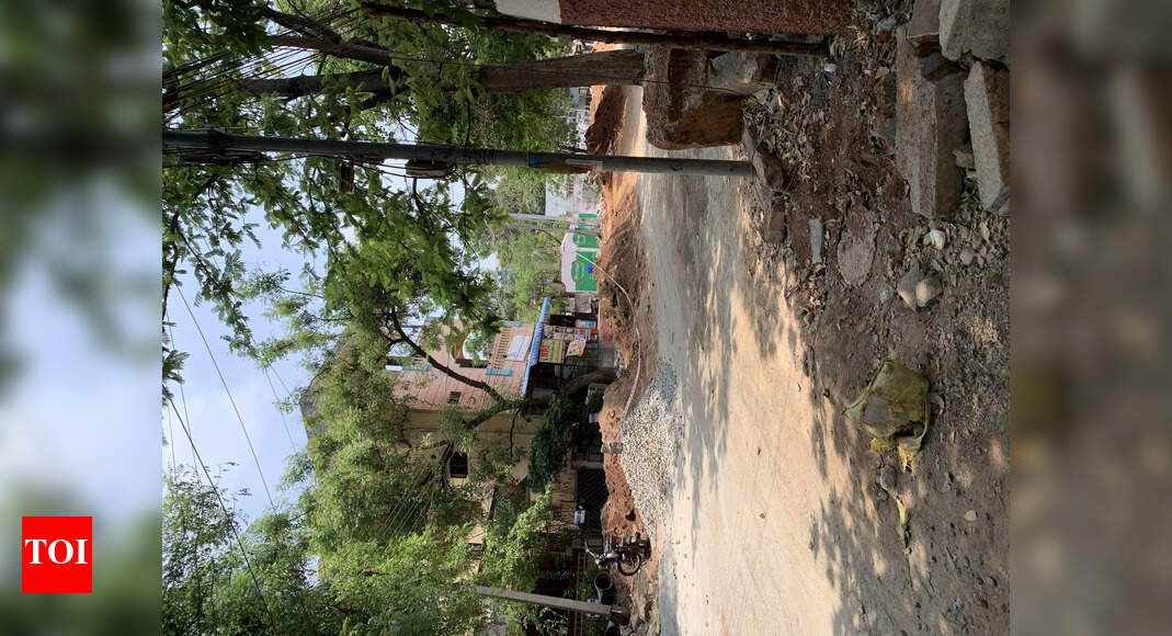 work left pending for days - Times of India