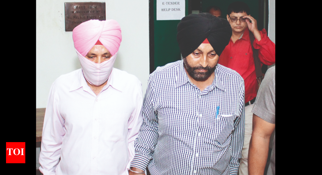 Chb: Chb Senior Asst Officer Caught Taking ₹10k Bribe | Chandigarh News ...