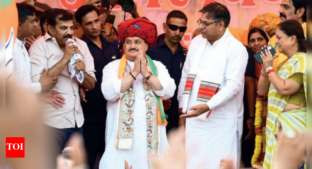 Bjp: Two-day Bjp Meet On Raj, Lselection Strategy Begins Today | Jaipur ...