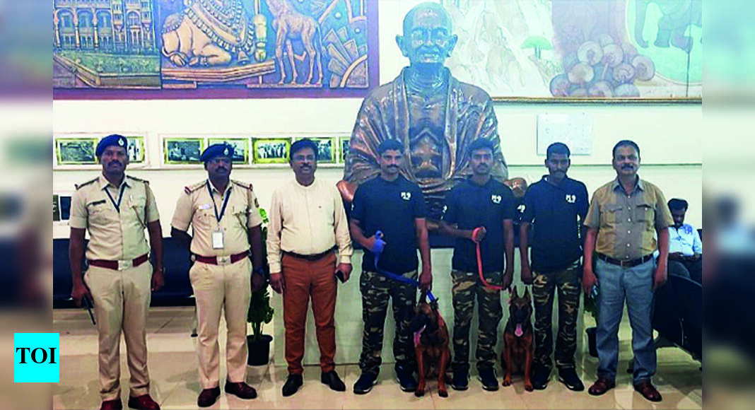 Guru, Maya To Ensure Safety Of Passengers At City Airport | Hubballi ...