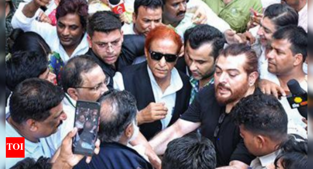 After 26 Months, Azam Finally Walks Out Of Jail | Lucknow News - Times ...