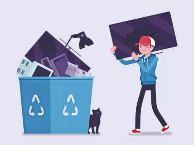 Here's how you can dispose of e-waste sustainably - Times of India