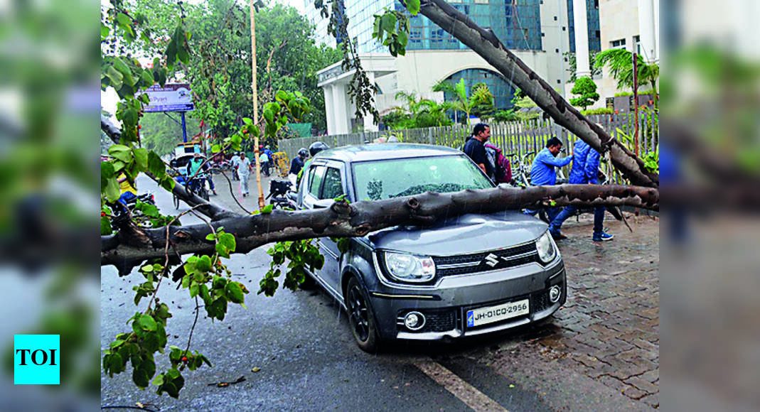 Torrential Rain In Ranchi, Max Temp Down By 19 Notches | Ranchi News ...