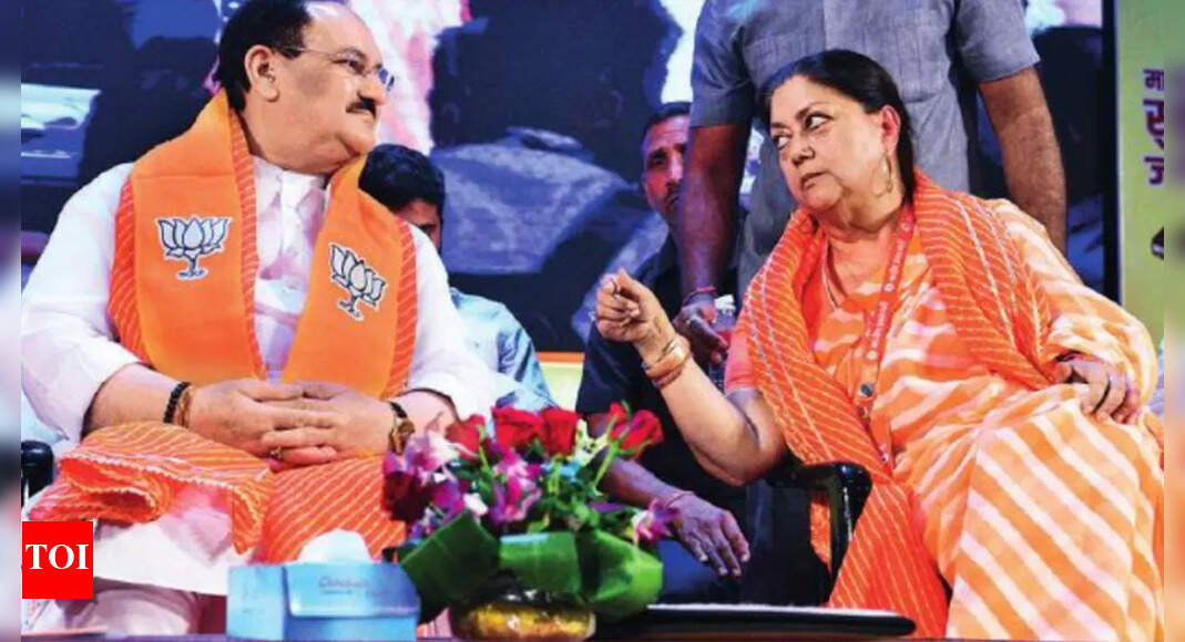 Rajasthan: BJP meet drives home message of united front | Jaipur News ...