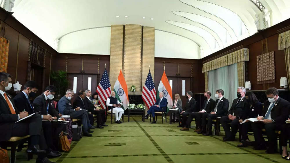 PM Modi holds bilateral talks with Quad leaders in Tokyo | The Times of India
