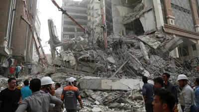 Iran: Iran building collapse kills 11, mayor and others detained ...