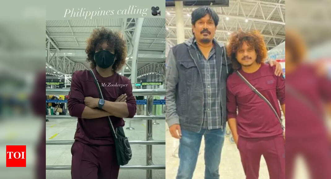 Pugazh goes to Philippines for the shooting of his film ‘Mr Zookeeper’ | Tamil Movie News ...