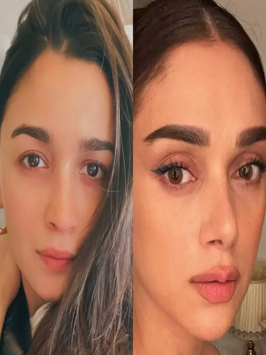 Celebrity crushes who swear by 'clean girl' makeup looks | Times of India