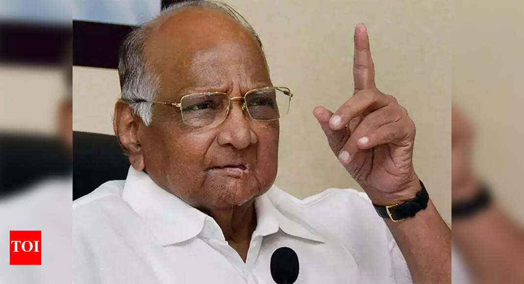 Maharashtra: NCP chief Sharad Pawar bats for caste census | Mumbai News - Times of India