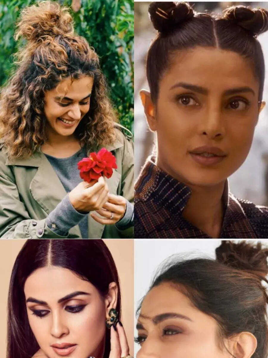 Space buns, top knot, hipster bun: Hairstyle inspo to take from ...