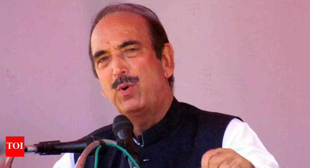 Azad: Azad leads Cong Rajya Sabha nomination list, some others of G-23 ...