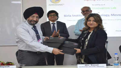 Adrosonic to set up digital innovation lab at BIT Mesra | Lucknow News ...