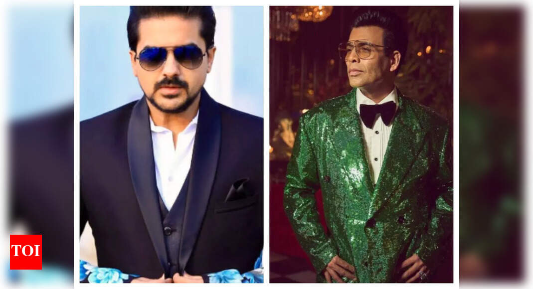 Pushkar Jog wishes Karan Johar on his 50th birthday; Says, 'thanks for ...
