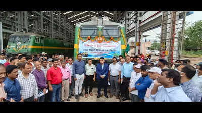 Visakhapatnam: Diesel loco shed achieve another milestone | Visakhapatnam News - Times of India
