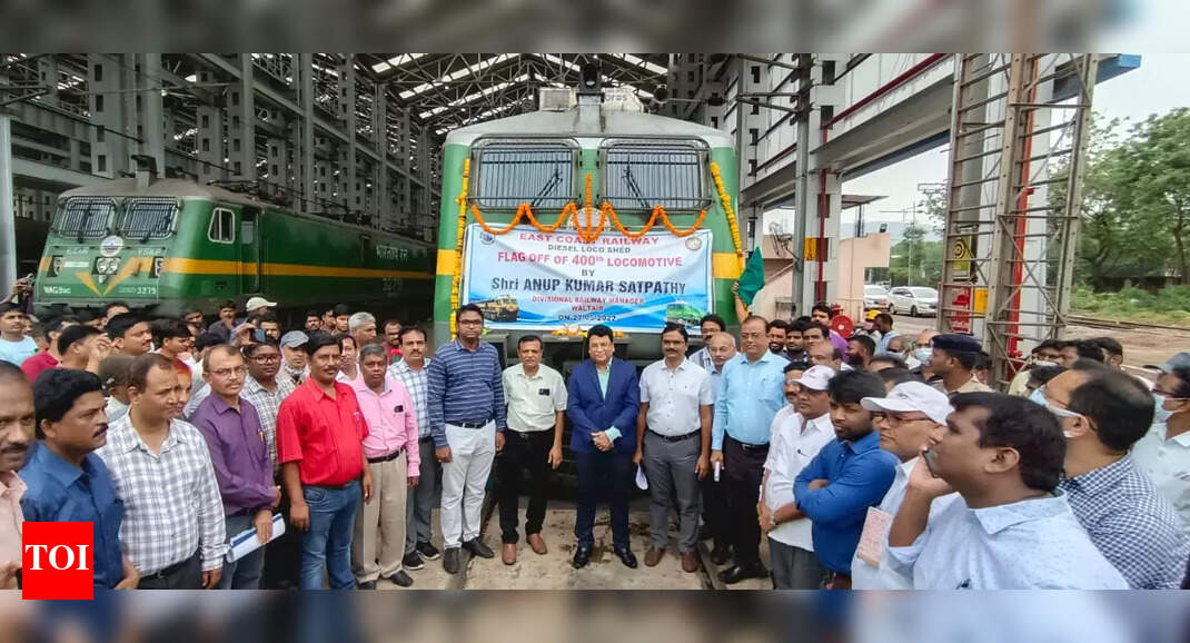 Visakhapatnam: Diesel loco shed achieve another milestone ...