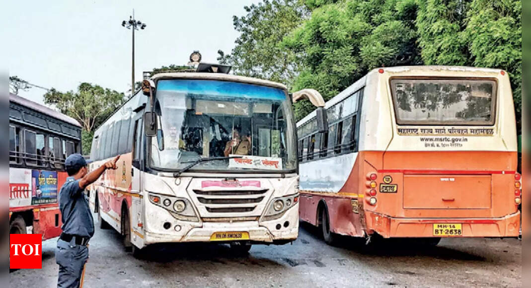 On Day 1, Msrtc’s Plan For Buses To Exit Depot Clicks | Pune News ...