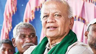 Patil: Karnataka: Once a popular leader, SR Patil's political career ...