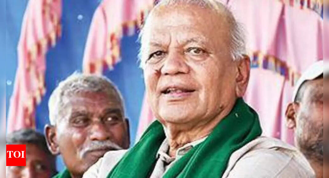 Patil: Karnataka: Once a popular leader, SR Patil's political career ...