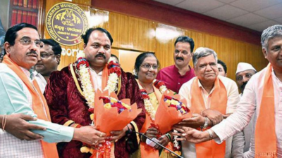 Hubballi: Dharwad corporator Iresh Anchatageri is twin cities' mayor ...