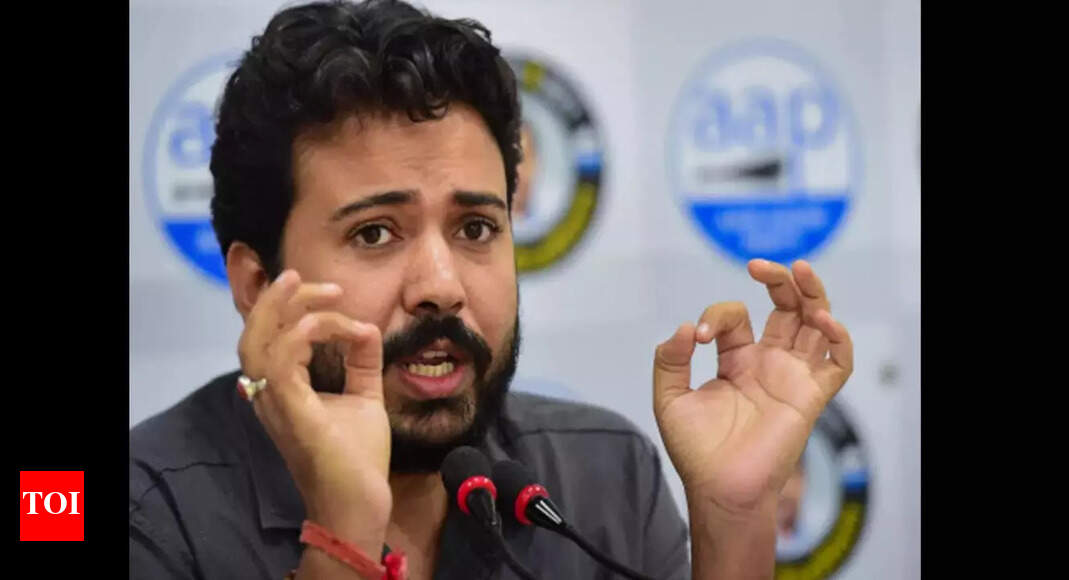 Rajendra Nagar: Delhi: AAP finalises Durgesh Pathak as Rajendra Nagar ...