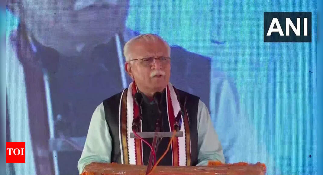 Haryana Cm Manohar Lal Khattar Announces Development Bonanza Worth Rs