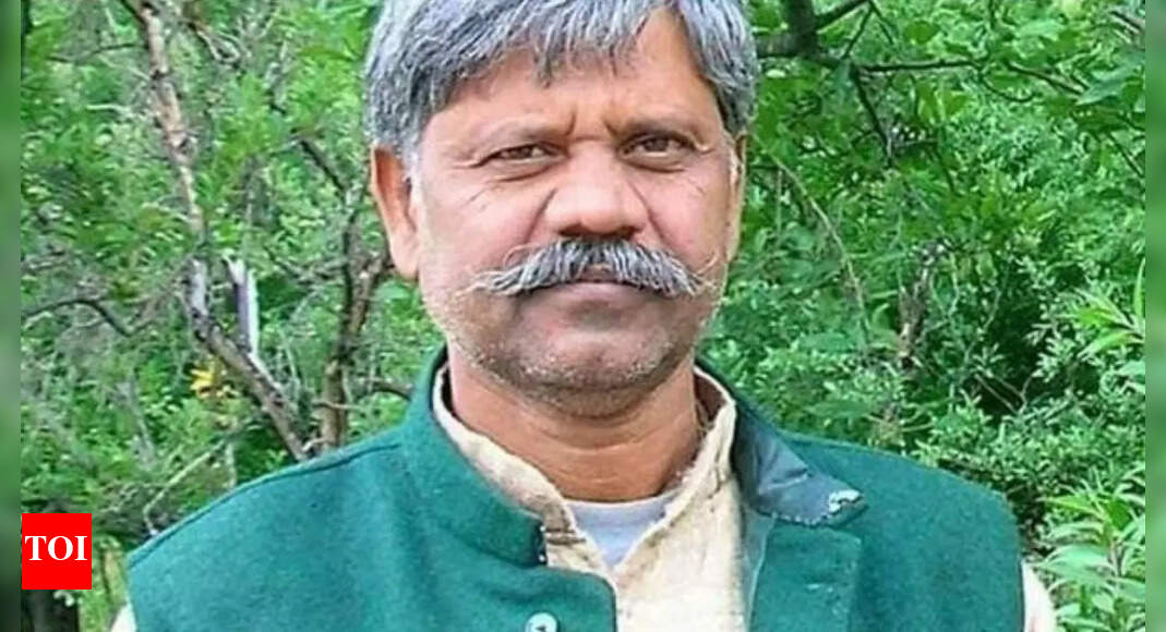 JD(U)'s Khiru Mahto, who was nominated in place of Union minister RCP ...