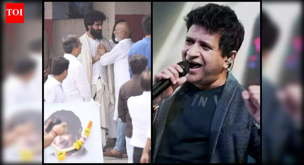 Singer KK cremated in Mumbai; Family and friends bid him emotional ...
