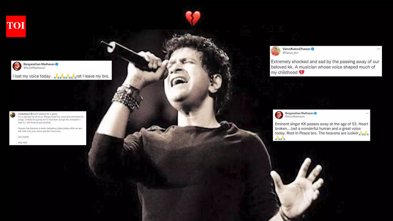 Singer KK dies at 53: Ranveer Singh, Vicky Kaushal, R Madhavan, Vivek ...