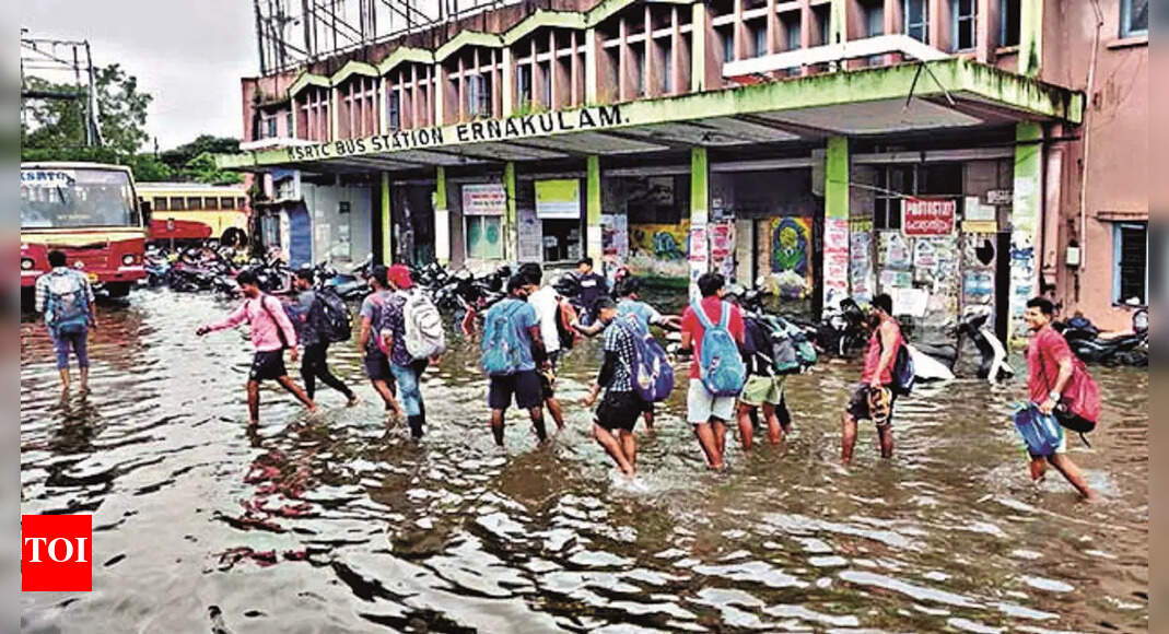 KSRTC officials write to Kochi corporation over waterlogging issue at ...