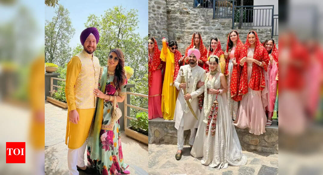Shama Sikander shares beautiful photos from Karan V Grover and Poppy ...