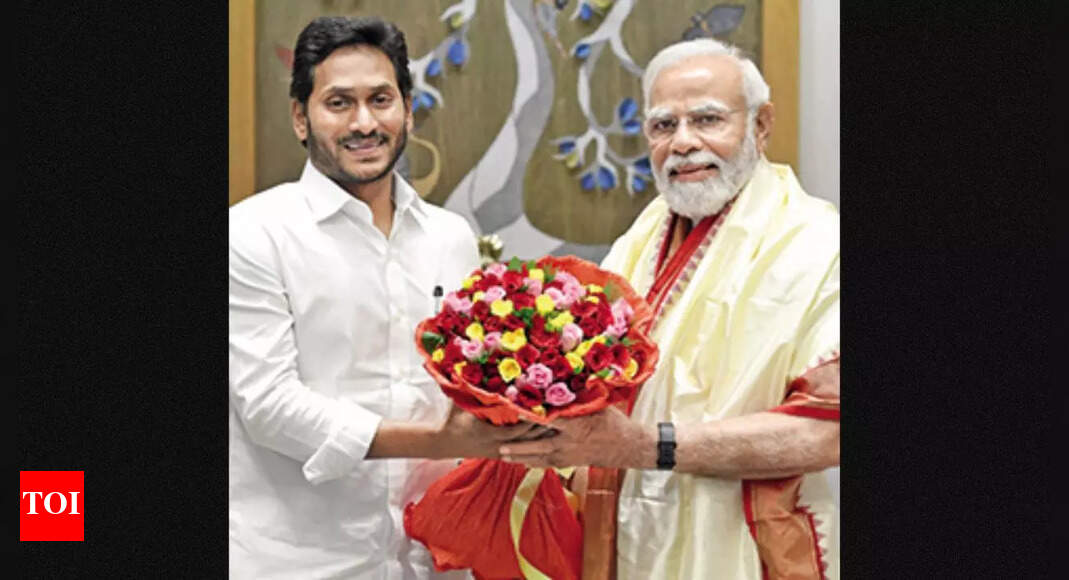 Jagan Mohan Reddy meets PM Modi over Presidential election | Vijayawada ...