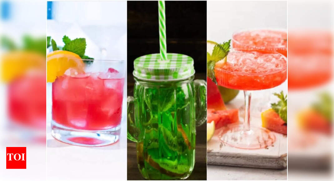 Try these low calorie drinks to quench thirst in summers - Times of India
