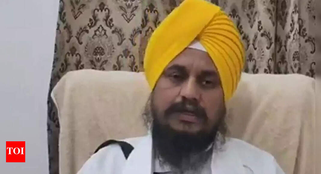 Punjab: CM Bhagwant Mann meets Akal Takht jathedar ahead of Operation Bluestar anniversary ...