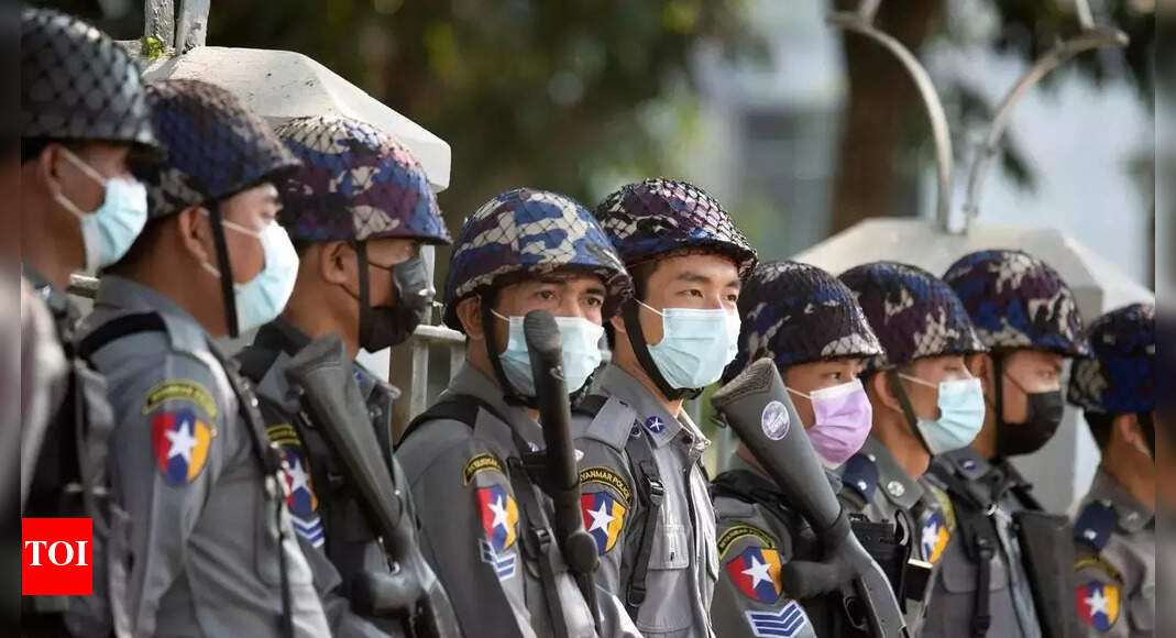 Myanmar's shadow government to create its own police force - Times of India